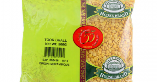 Dried - Toor Dhall House Brand (500g)*